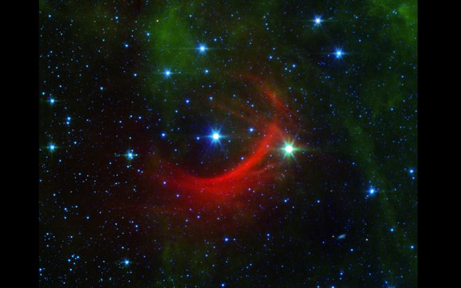 Runaway Star Wallpaper | Space