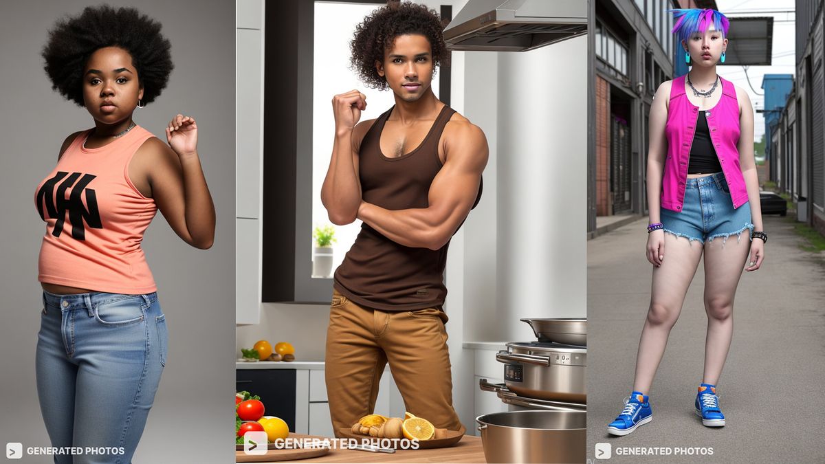 This bizarre AI Human Generator lets you create fictional strangers ...