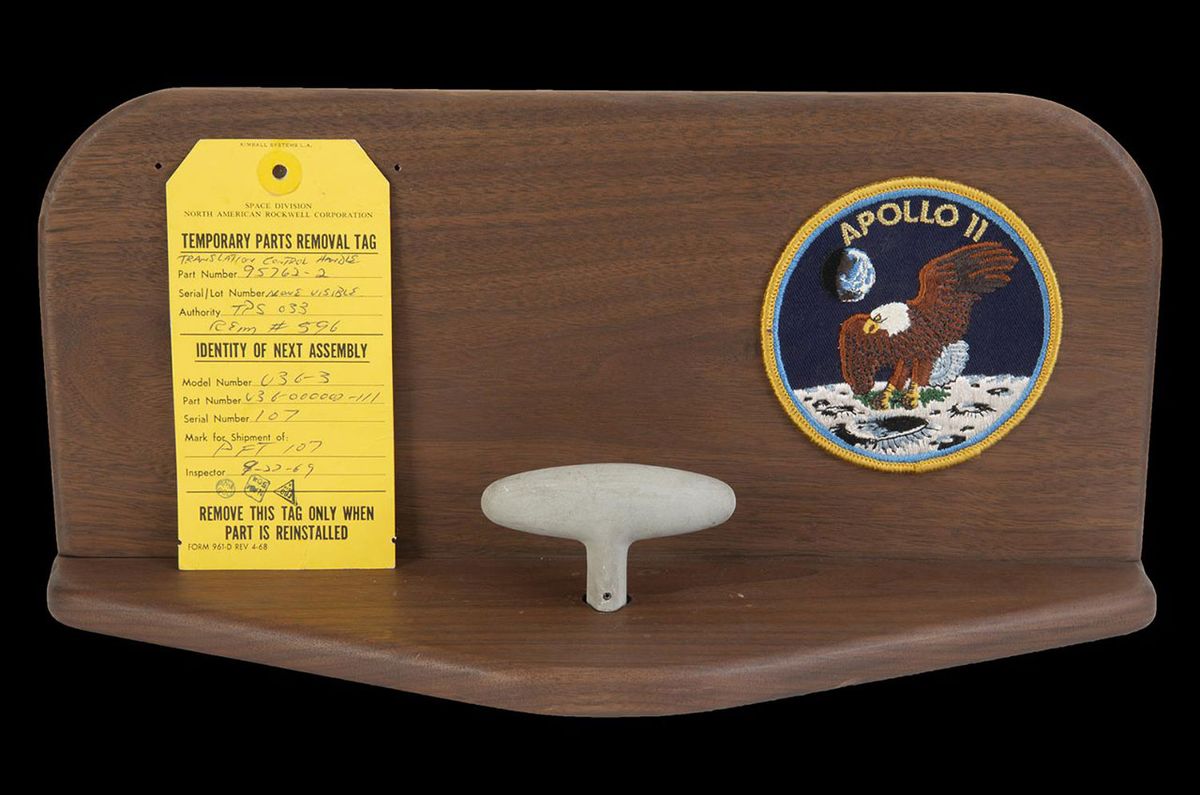 Apollo 11 spacecraft joysticks top $780K at auction, despite NASA ...