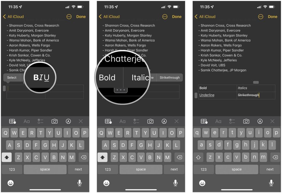 How to use tables in Notes on iPhone and iPad | iMore
