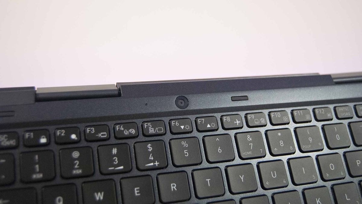 The Dynabook Portégé X30W-K's second camera on the keyboard deck isn't just a gimmick | Windows ...