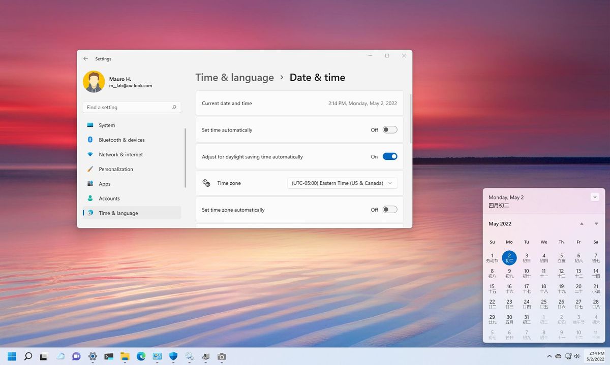 How To Manage Date And Time Settings On Windows 11 Windows Central How To Manage Date And Time Settings On Windows 11 Windows Central