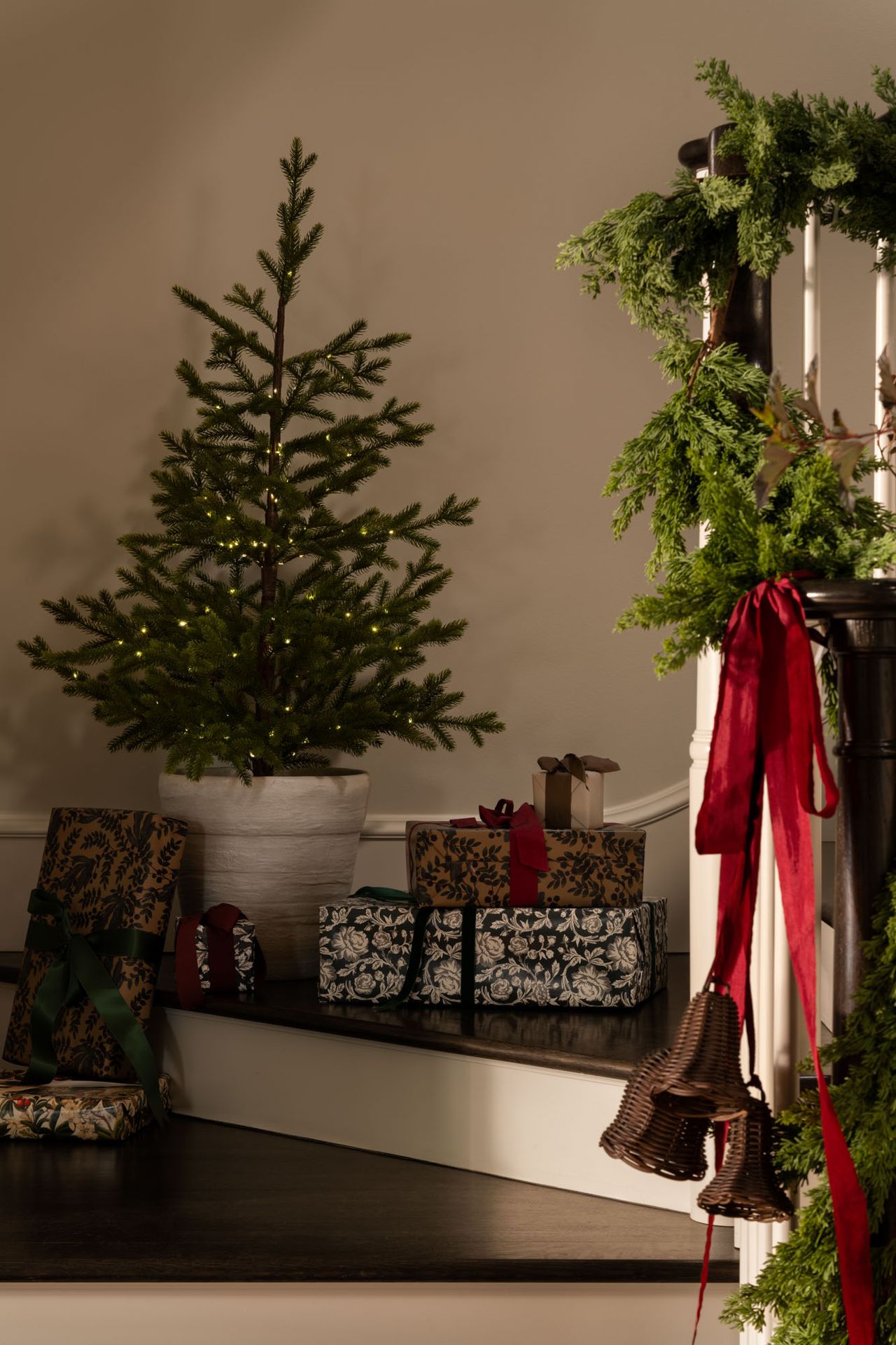 Christmas Stair Decor Ideas — 9 Steps for a Festive Glow-Up | Livingetc
