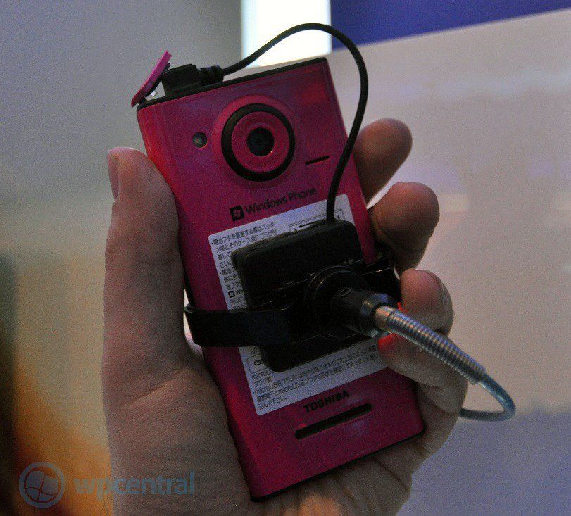 Japan's IS12T Windows Phone mugs for the camera at CES '12 | Windows ...