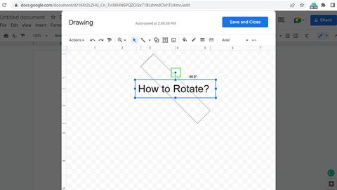 How to rotate text in Google Docs | Laptop Mag