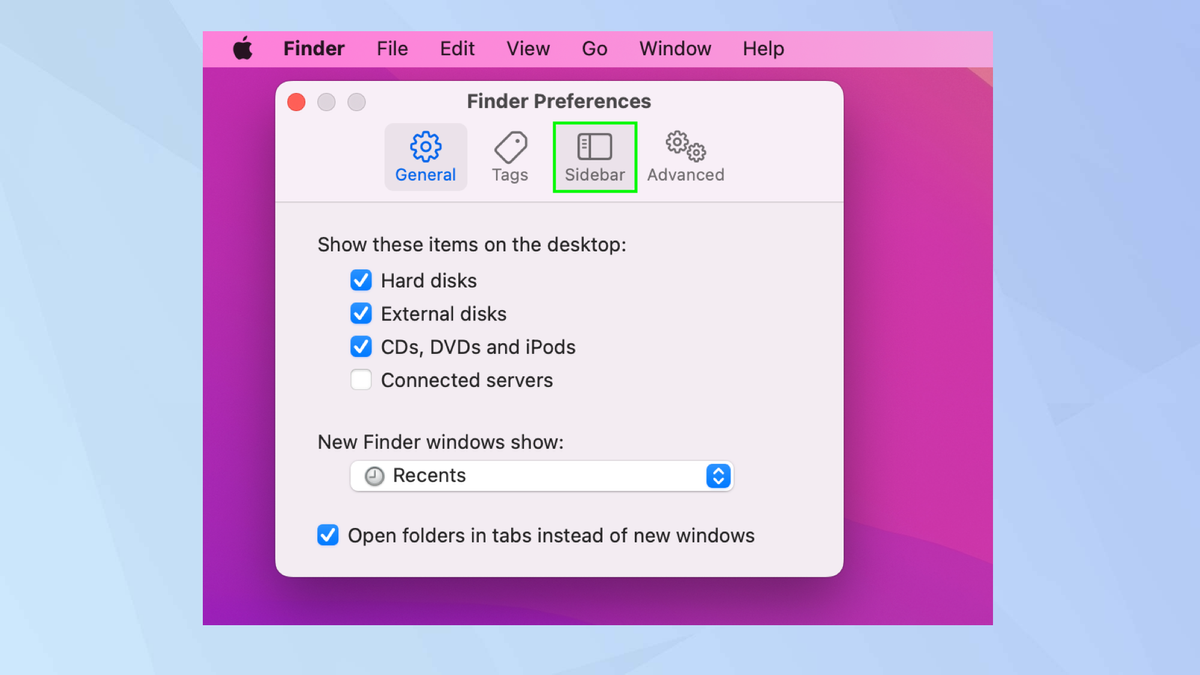 How to find the Home folder on Mac and add it to Finder | Tom's Guide