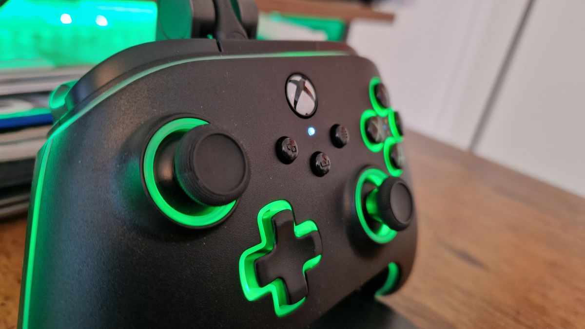 PowerA Advantage Controller review: "Someone put RGB eyeliner on a ...