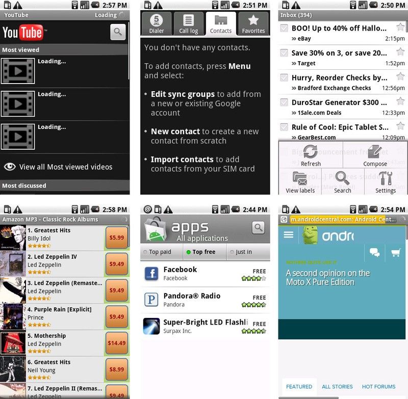 Android UI through the ages: From Droid Sans to Material You | Android ...