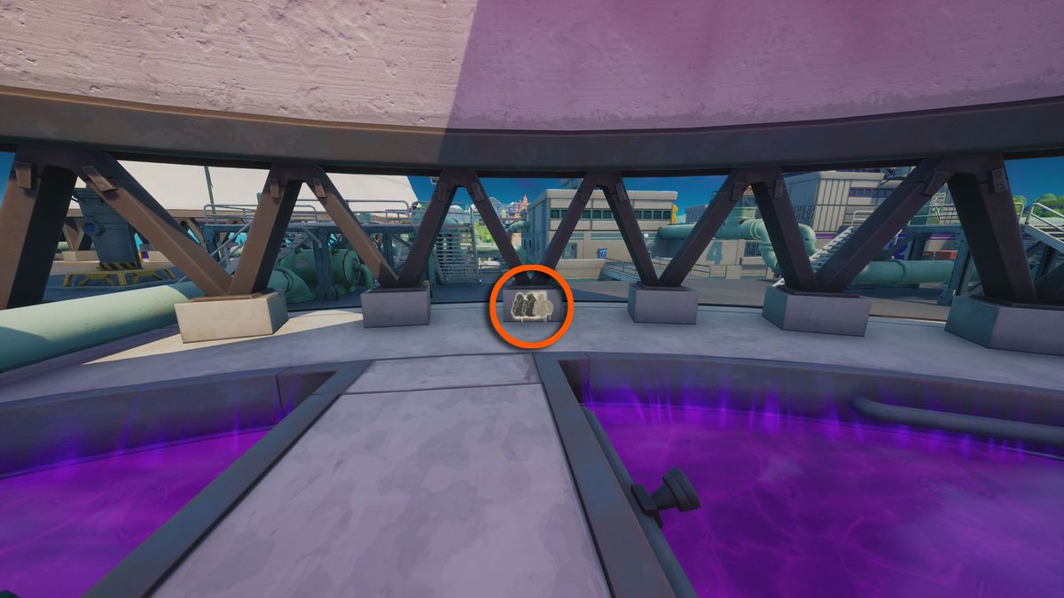 How to emote in front of Fortnite Shady Doggo graffiti | GamesRadar+