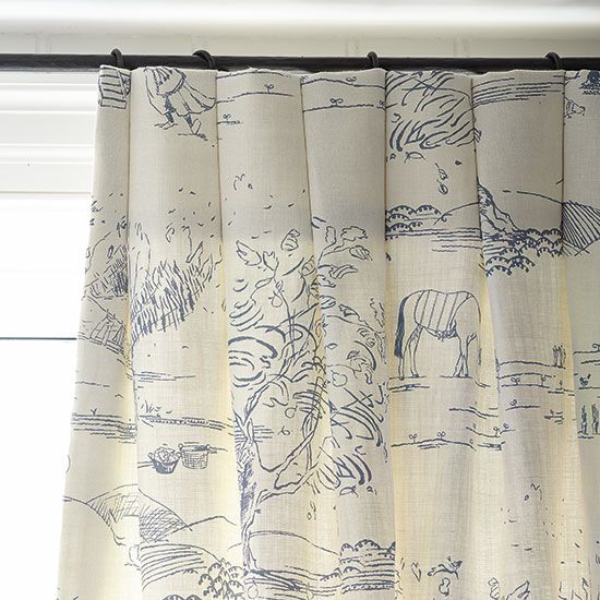 Country-style curtain ideas | Ideal Home