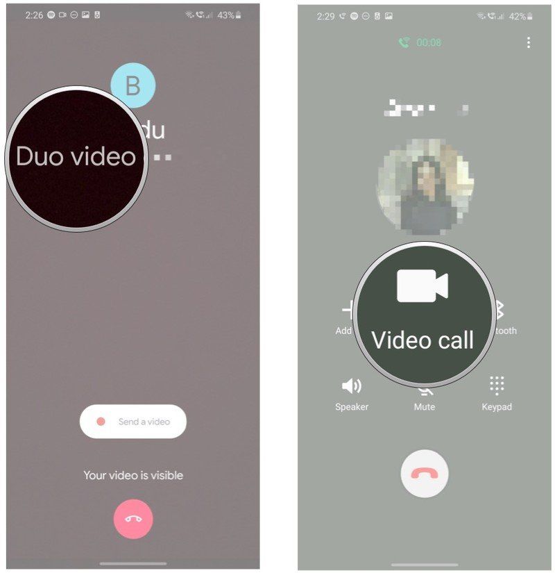 How to use Google Duo in the Galaxy S20 phone dialer | Android Central