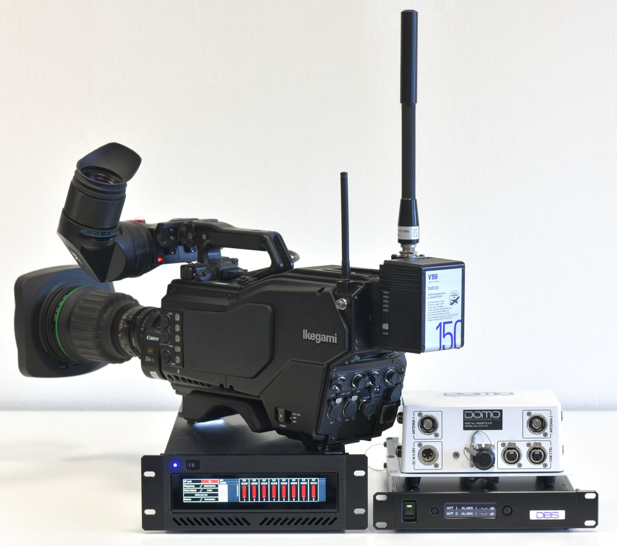 Ikegami Introduces Wireless Version of its UHK-X700 Television Camera ...
