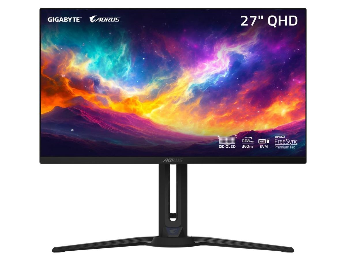 Gigabyte's new trio of Aorus QD-OLED gaming monitors ship in April — 1440p or 4K at up to 360 Hz ...