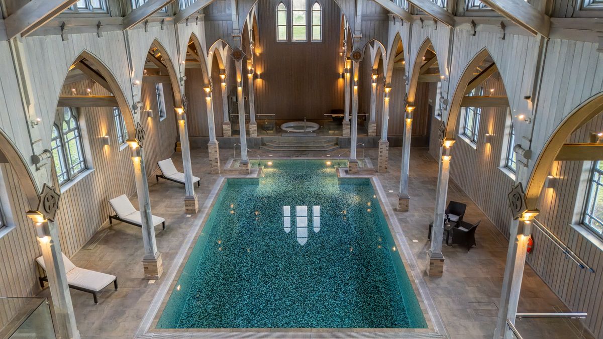 A converted monastery for sale where the chapel has become the most ...