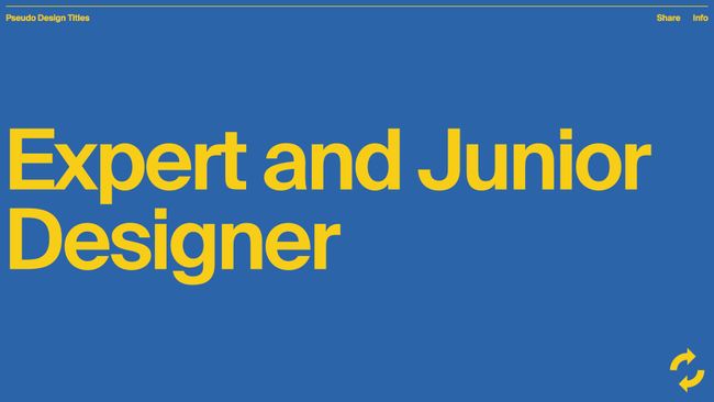 Satirical job title generator pokes fun at industry BS | Creative Bloq
