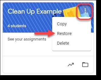 Google Classroom Clean-up Tips | Tech & Learning