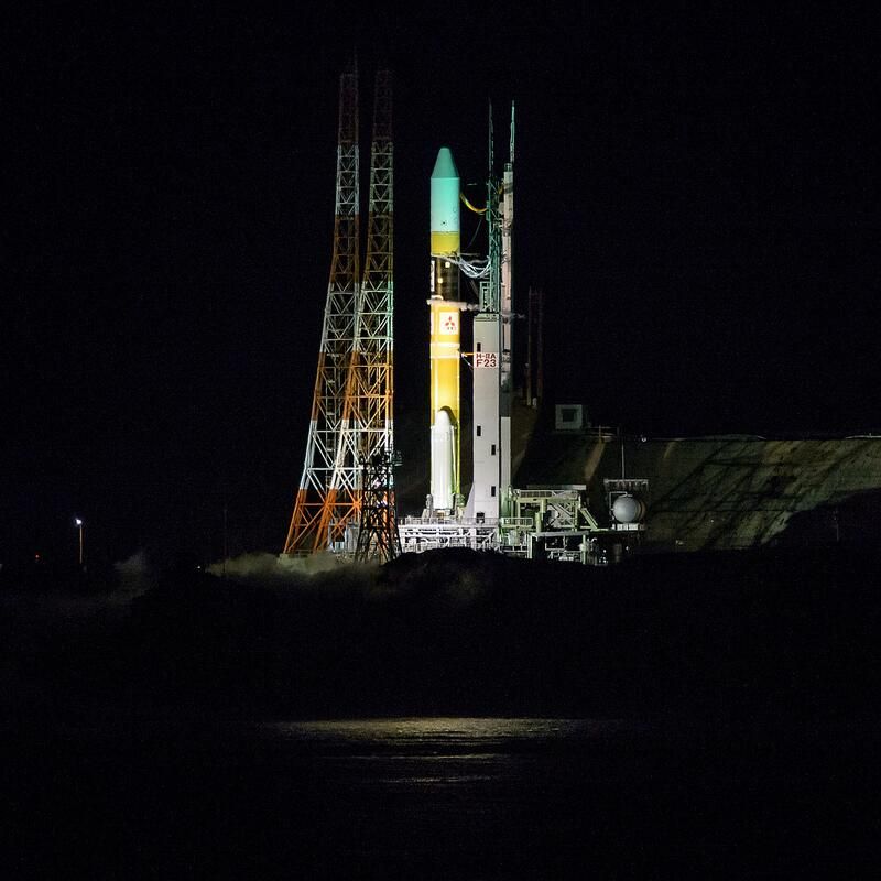 Launch Photos: NASA's GPM Satellite Soars on Japanese Rocket | Space