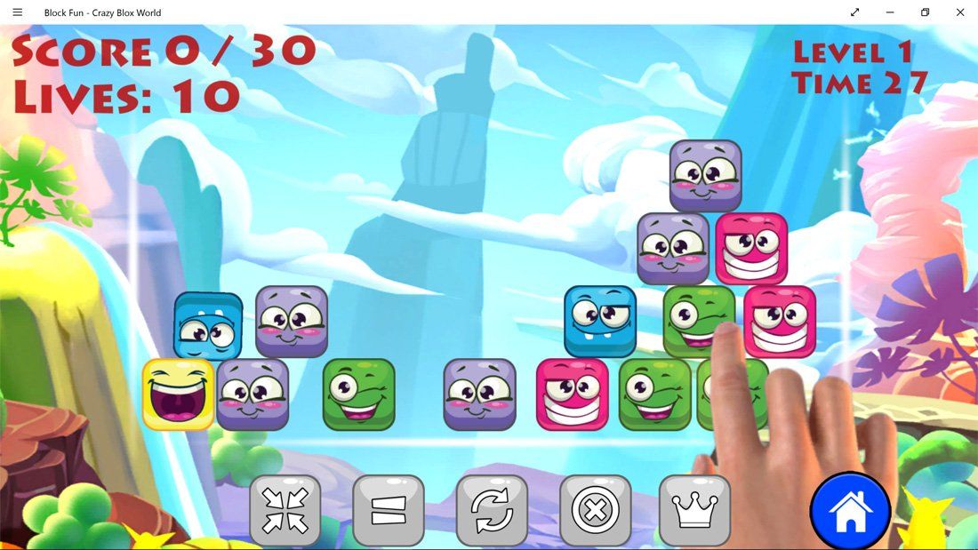 Spend a little time bashing cubes with Block Fun: Crazy Blox World ...