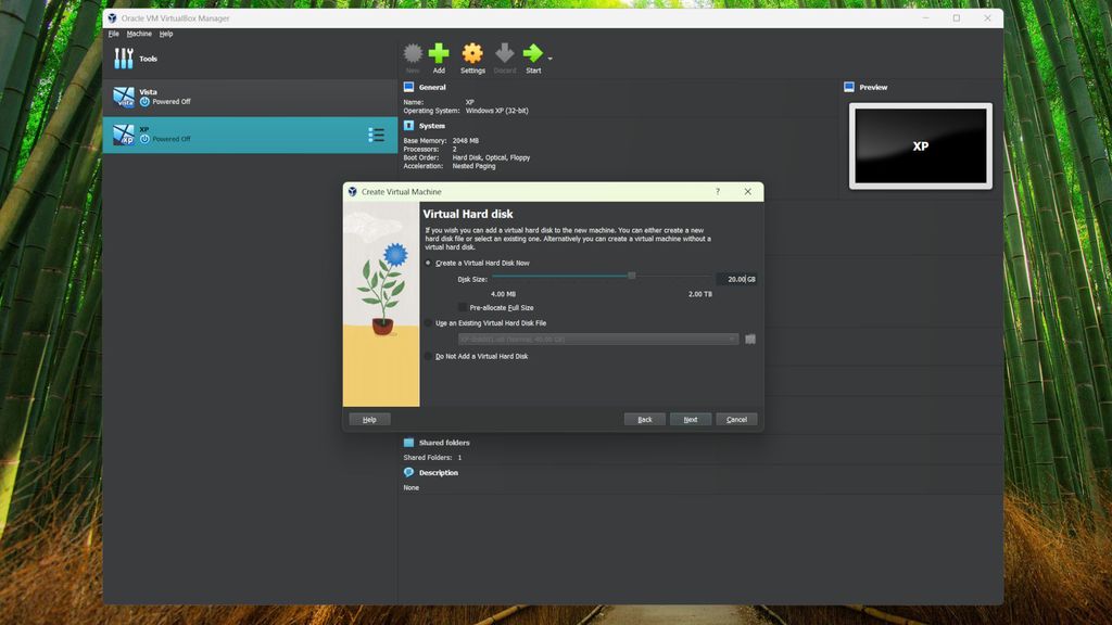 How to set up a new virtual machine in Virtualbox | Windows Central