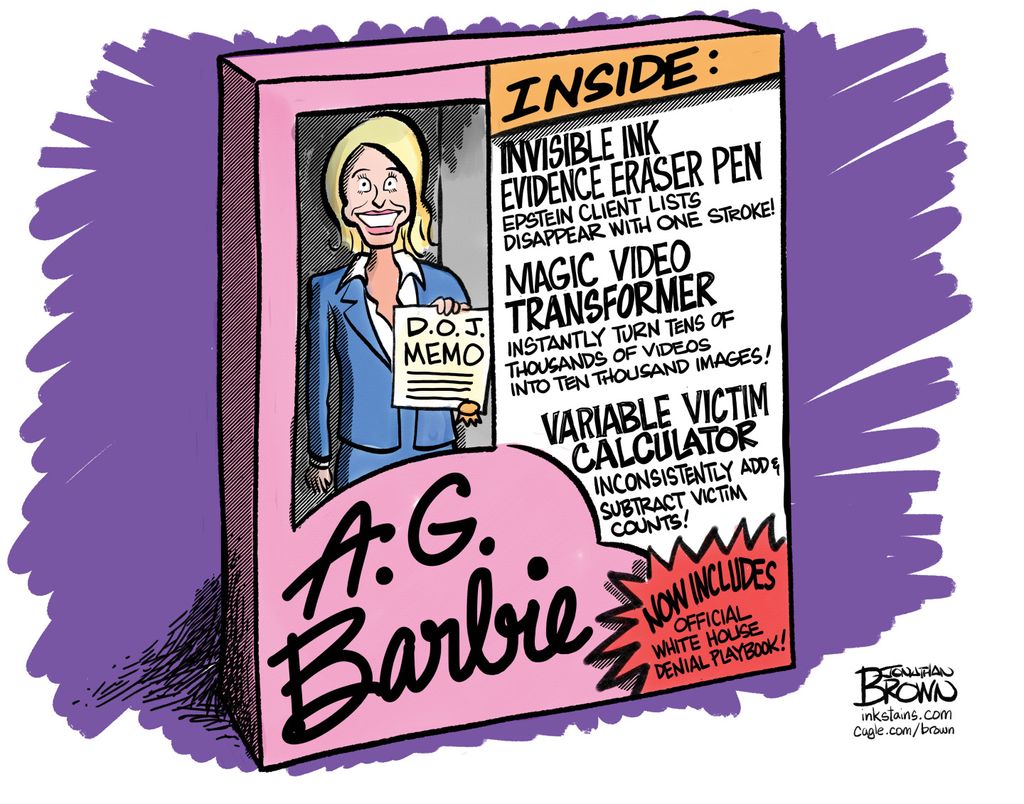 5 unusually elusive cartoons about the Epstein files | The Week