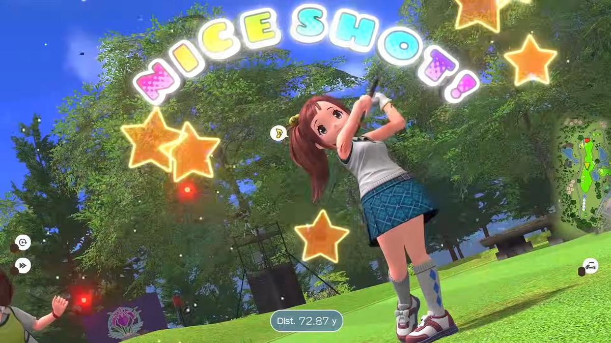 My favourite, most underrated anime golf game series is actually ...