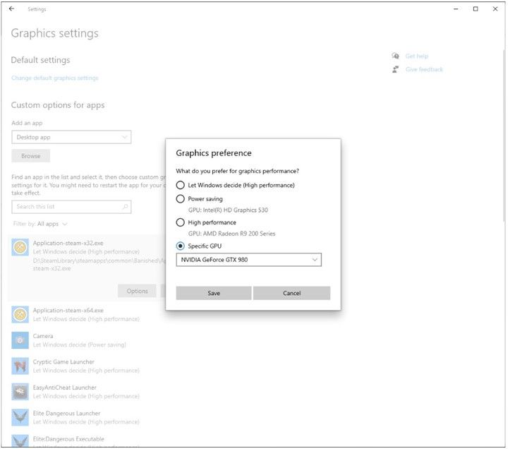 New Windows 10 Update Will Provide More GPU Options | Tom's Hardware