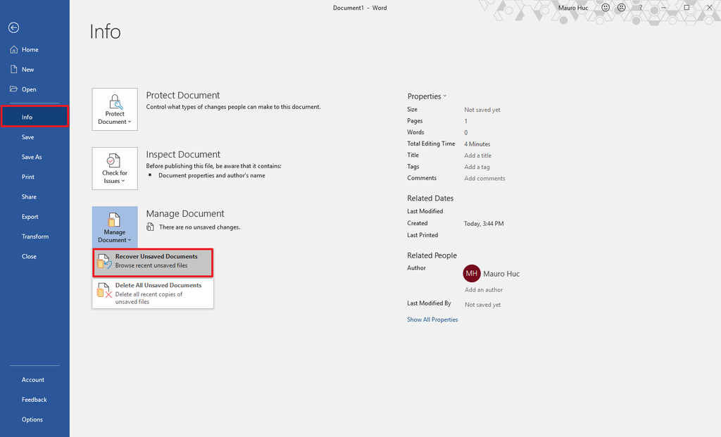 How to recover unsaved documents in Office | Windows Central