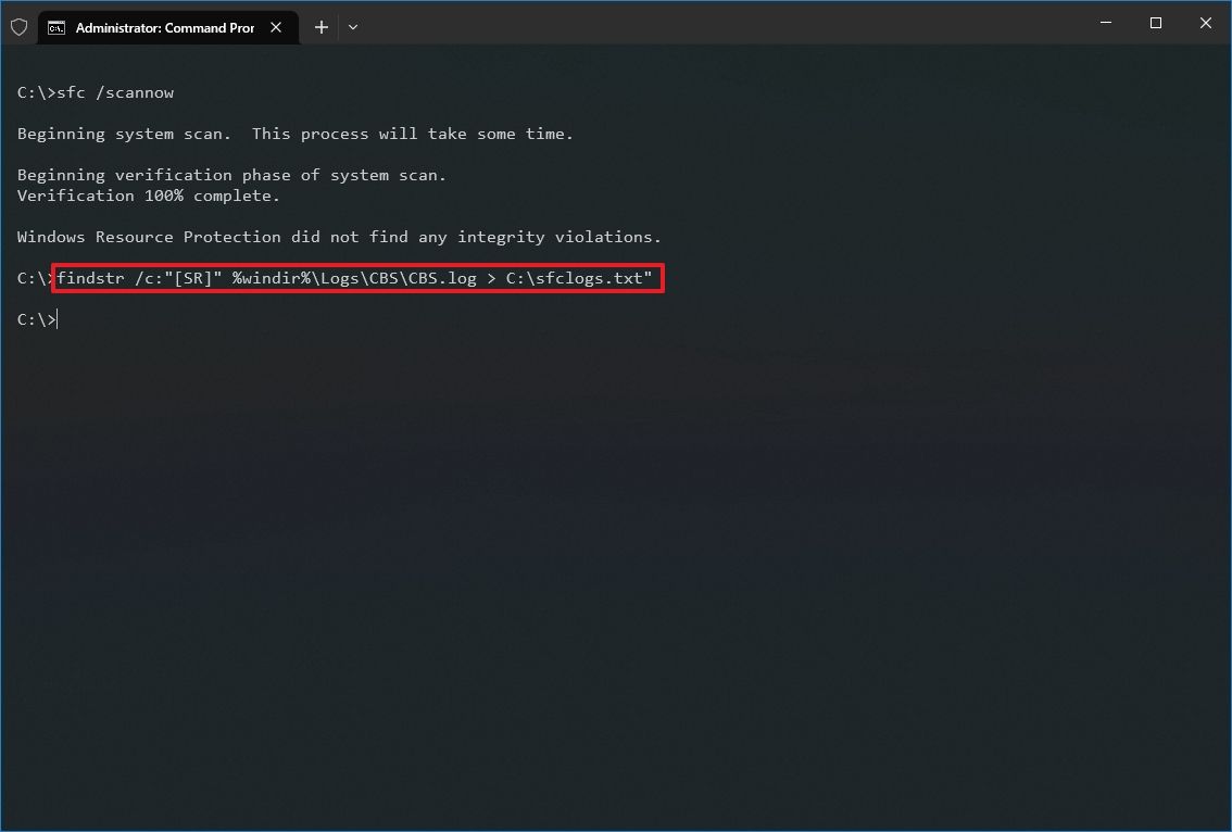 How To Use Windows 10s System File Checker Sfc Scannow Command To