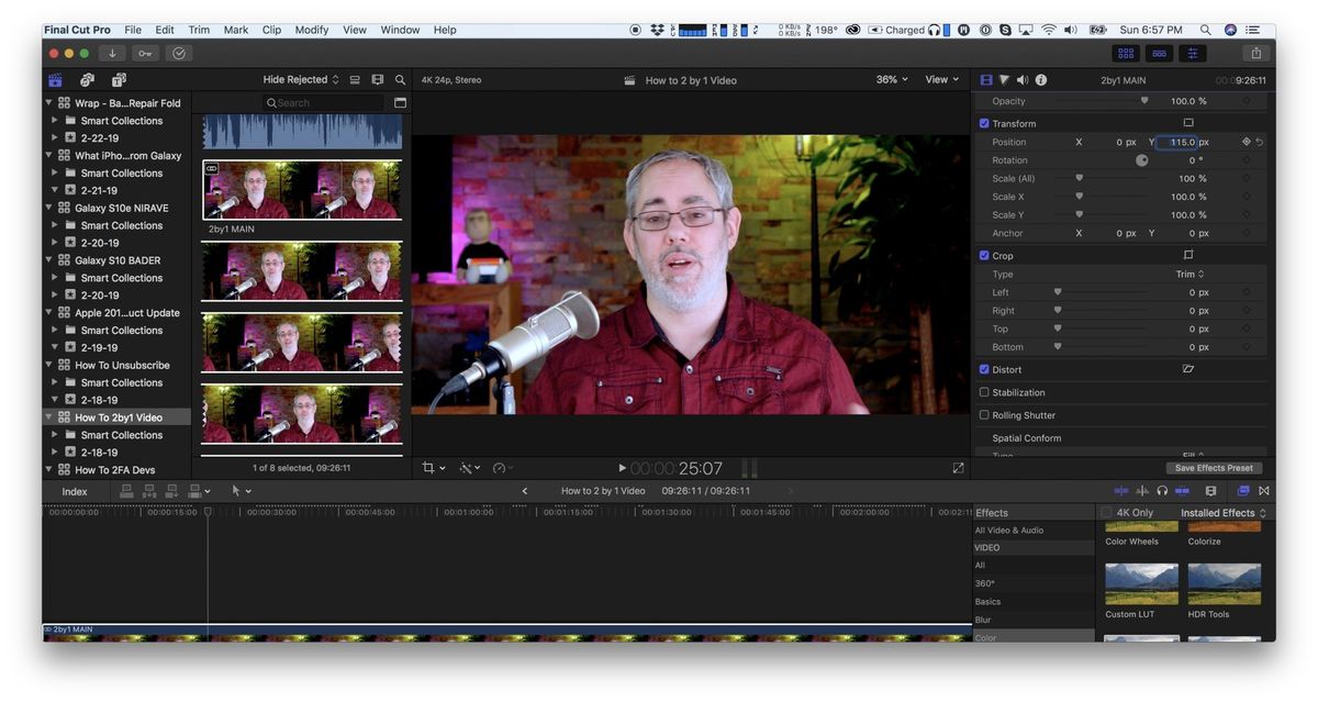 How to make your YouTube videos 2:1 cinematic with Final Cut Pro X | iMore