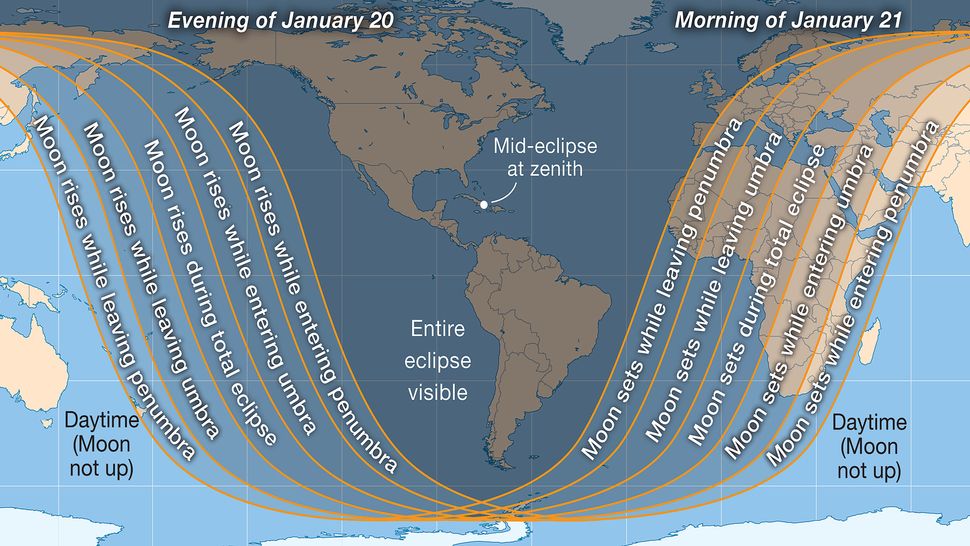 Don't Miss the Super Blood Wolf Moon Eclipse Tonight! It's the Last ...