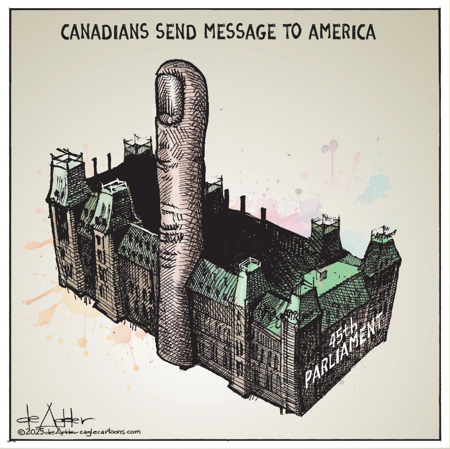 Today's political cartoons - May 4, 2025 | The Week