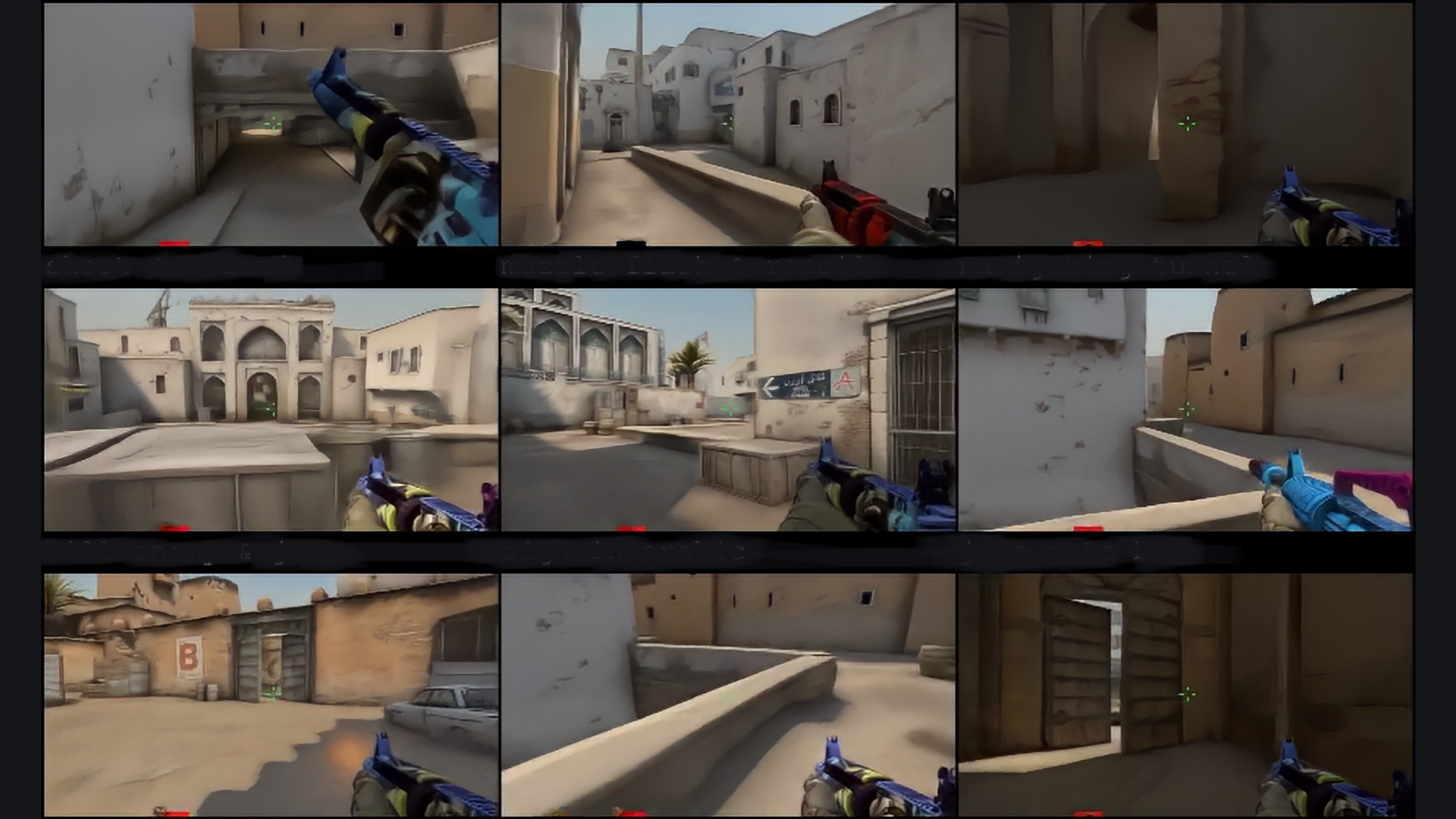 Counter-Strike's Dust II runs purely within a neural network on an RTX 3090 — performance is ...
