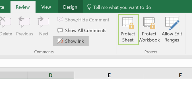 How to protect cells, columns, and rows from accidental editing in ...
