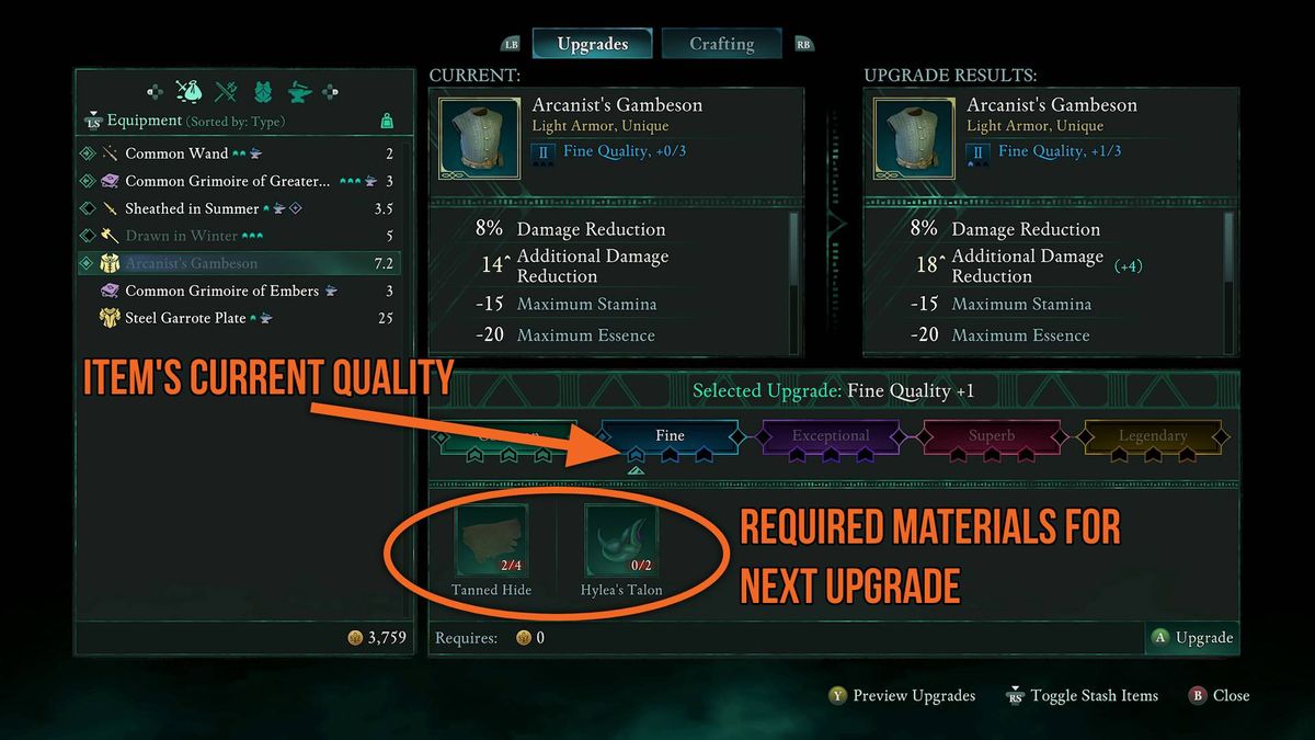How to upgrade weapons and armor in Avowed | GamesRadar+