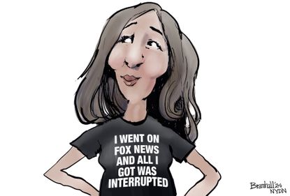 5 cartoon critiques of the Kamala Harris media blitz | The Week