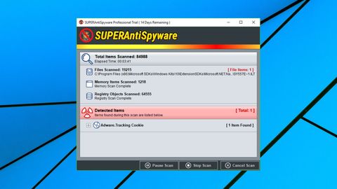 SUPERAntiSpyware review | TechRadar