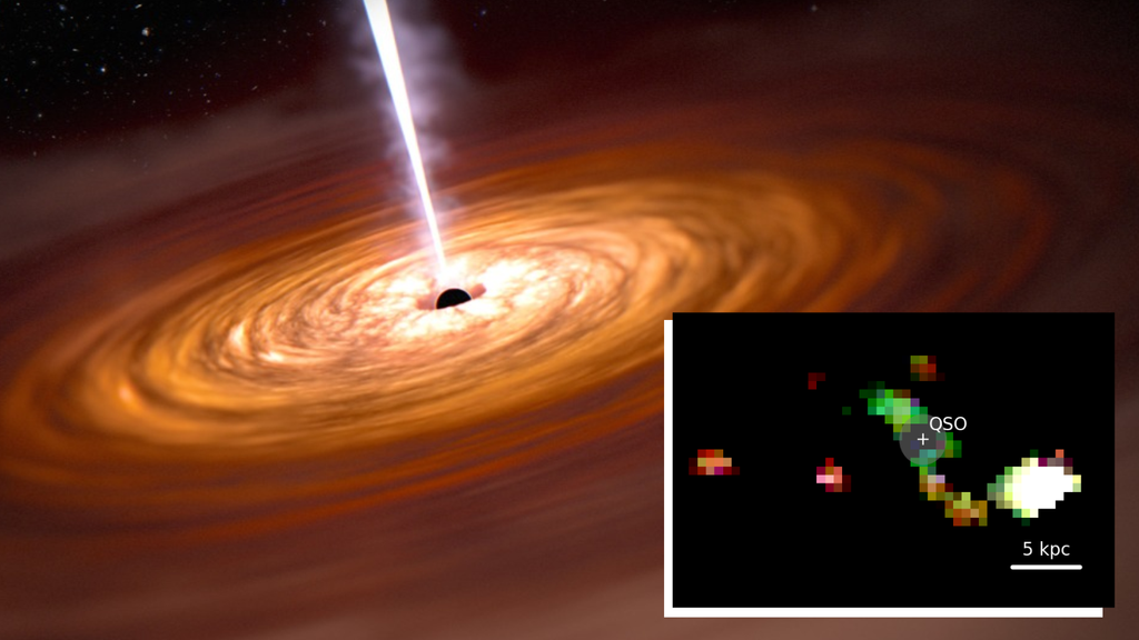 James Webb Space Telescope sees an ancient black hole dance with colliding galaxies | Space