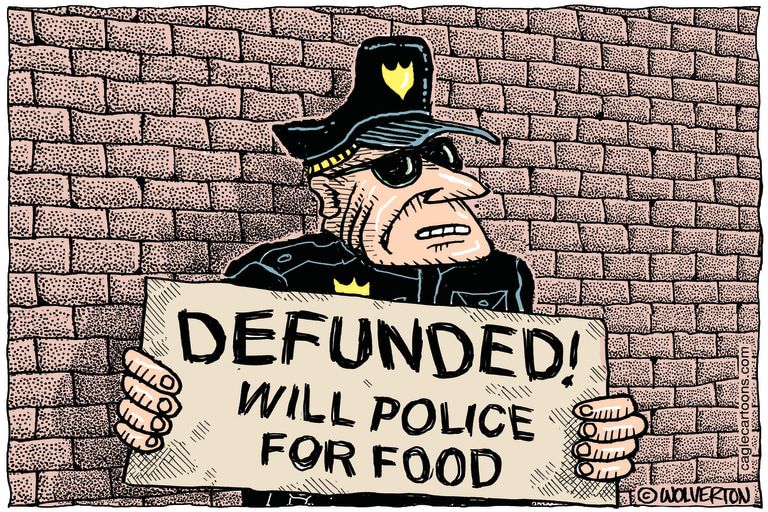 7 cartoons about defunding the police | The Week