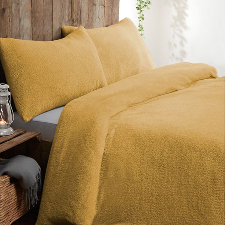 Stay warm and toasty with new teddy fleece duvet sets at B&M | Ideal Home