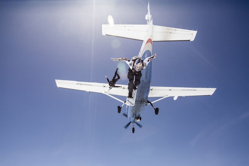 Photos: Skydiver Sean MacCormac 'Surfs' on Thunderstorm Clouds | Live ...