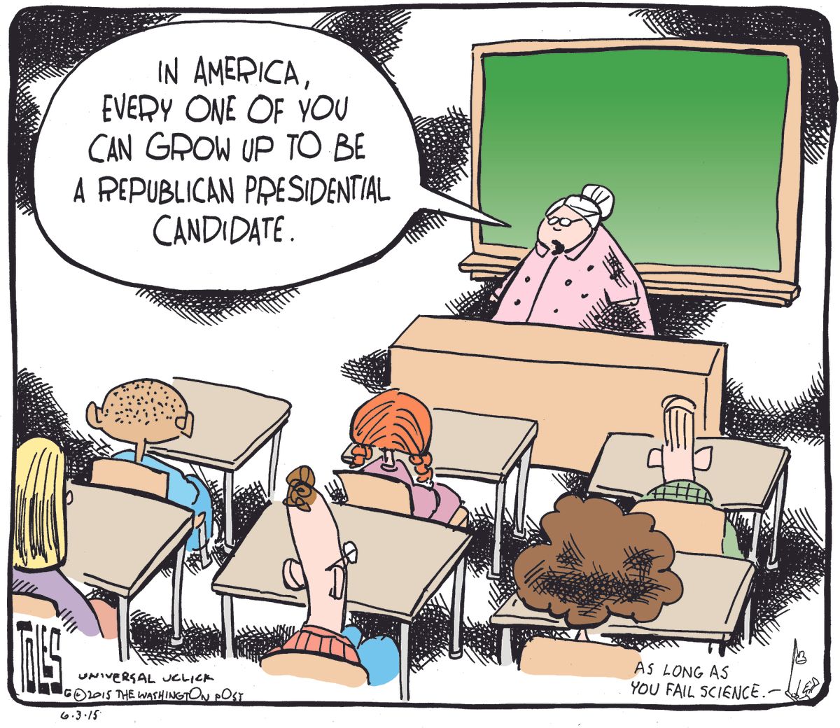 Political cartoon U.S. GOP 2016 Candidates | The Week