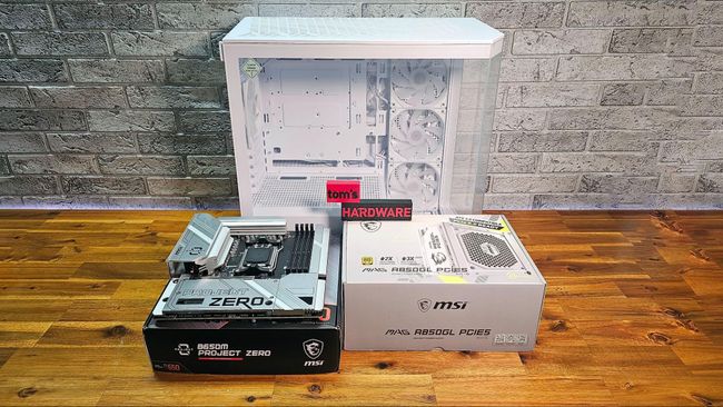 I built a PC With MSI's Project Zero Motherboard: Moving all the ports ...