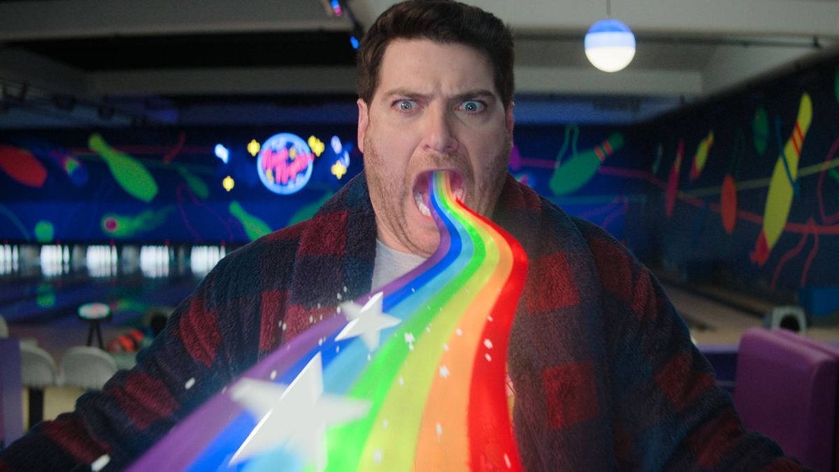 Knuckles star Adam Pally and showrunner Toby Ascher explain how that ...