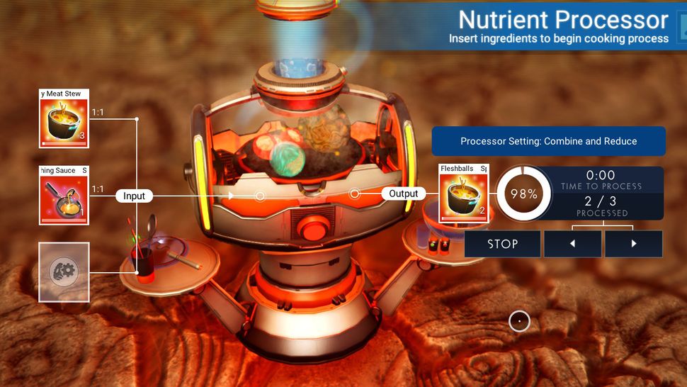 No Man's Sky Cooking Recipes | PC Gamer