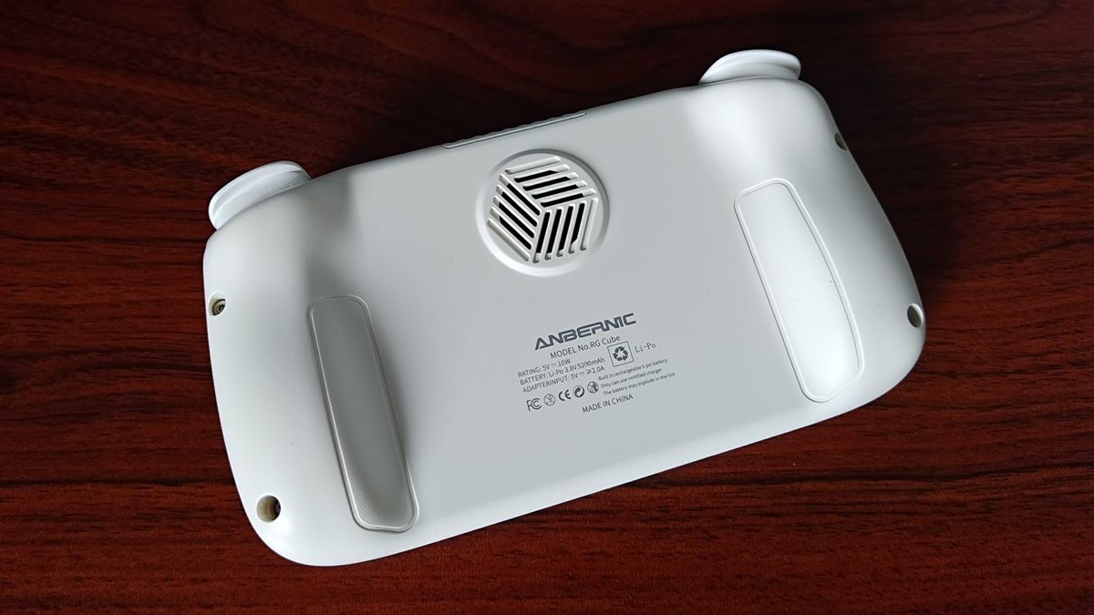 Anbernic RG Cube review: “I’ve completely fallen for this weird little ...