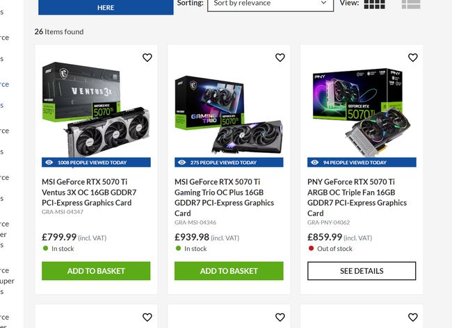 Nvidia RTX 5070 Ti launch day live: All the retail links to RTX 5070 Ti ...