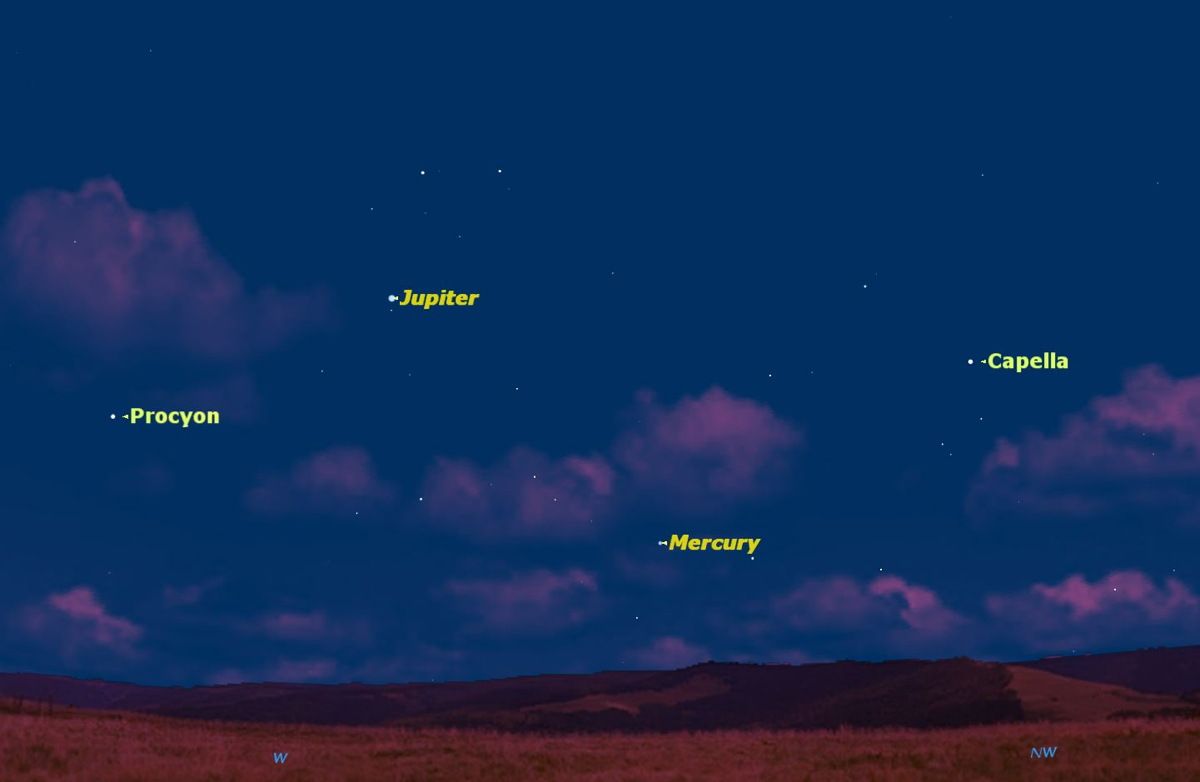 Spot 'Elusive' Planet Mercury in Night Sky This Month | Space