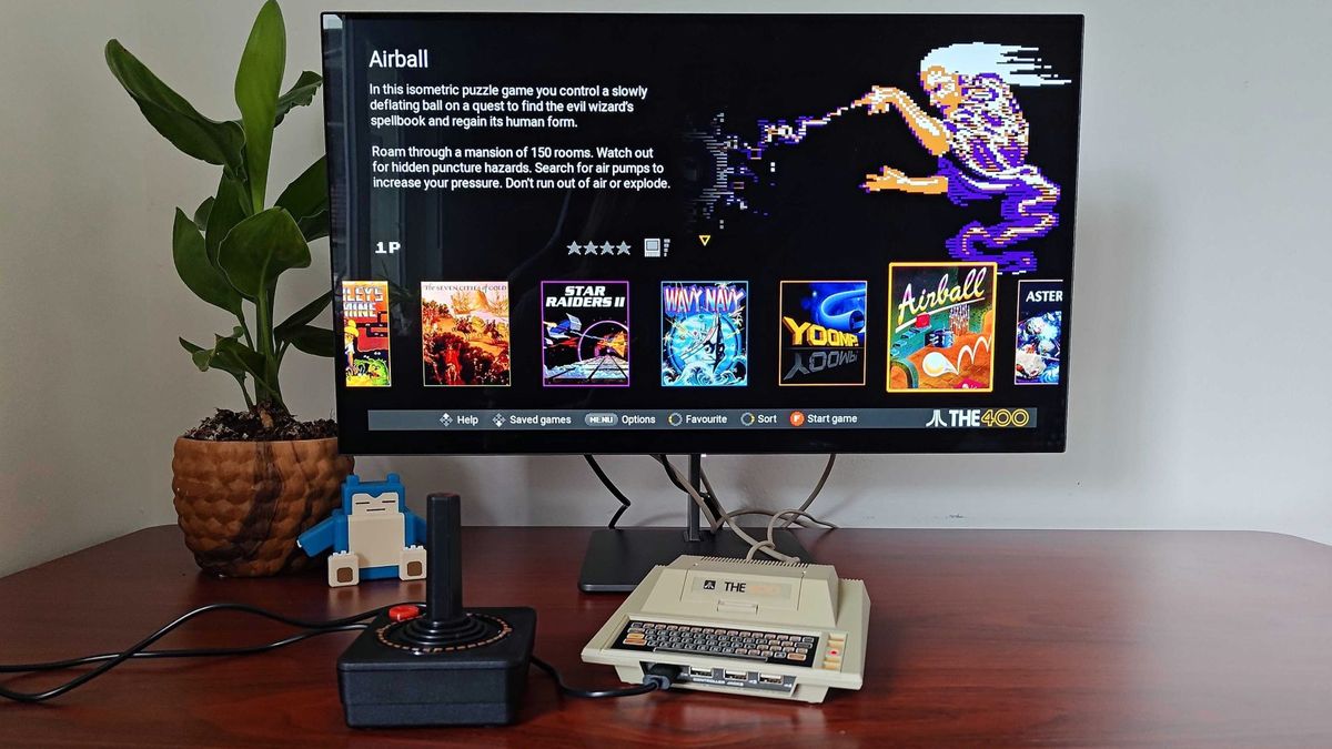 THE400 Mini review: "your dad's first Atari PC is back" | GamesRadar+
