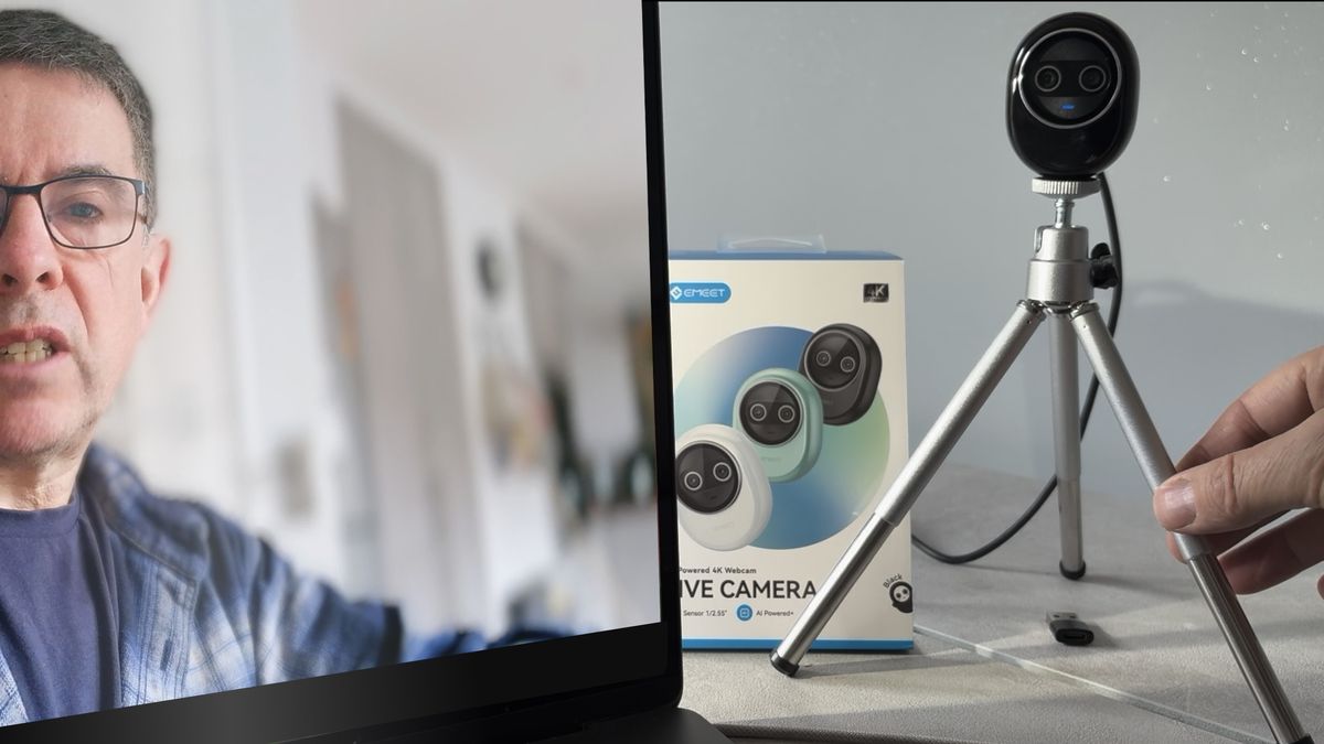 Emeet Piko+ webcam review: stream 4K footage from a tiny webcam ...