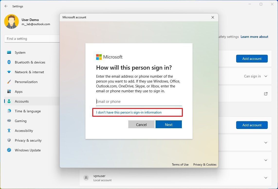 How to use local admin account to fix problems on Windows 11 | Windows ...